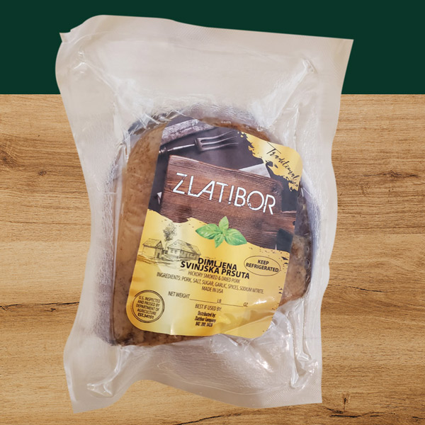 Hickory Smoked Pork Prosciutto - Zlatibor Shop